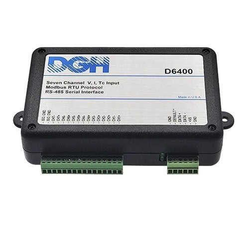 D6400 Modbus Analog Input Module - Jewell Instruments.